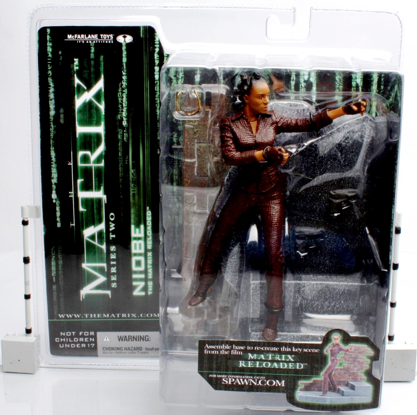 2003 McFarlane -The Matrix Reloaded Niobe Re-Created Scene S-2