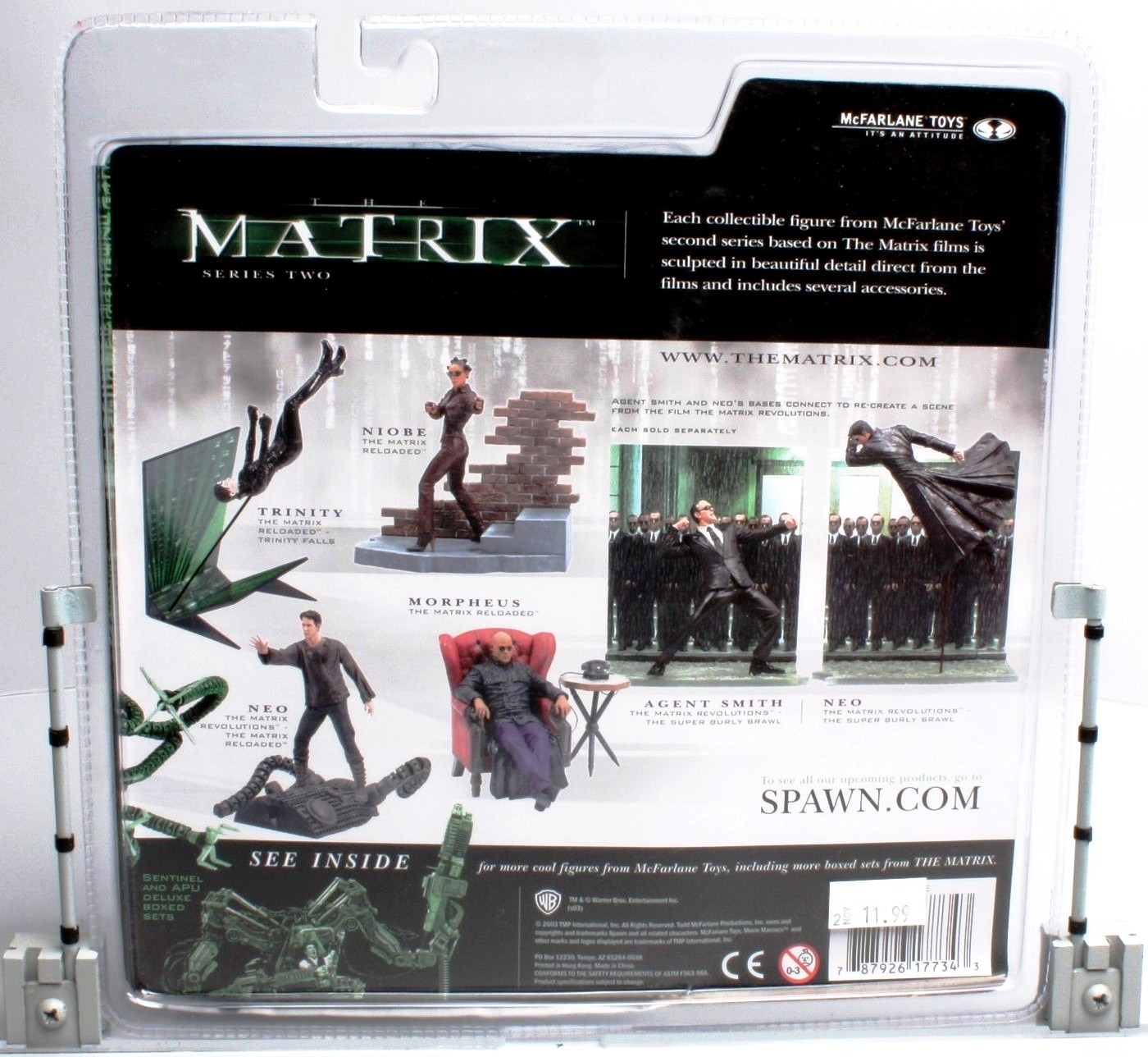 2003 McFarlane -The Matrix Reloaded Niobe Re-Created Scene S-2