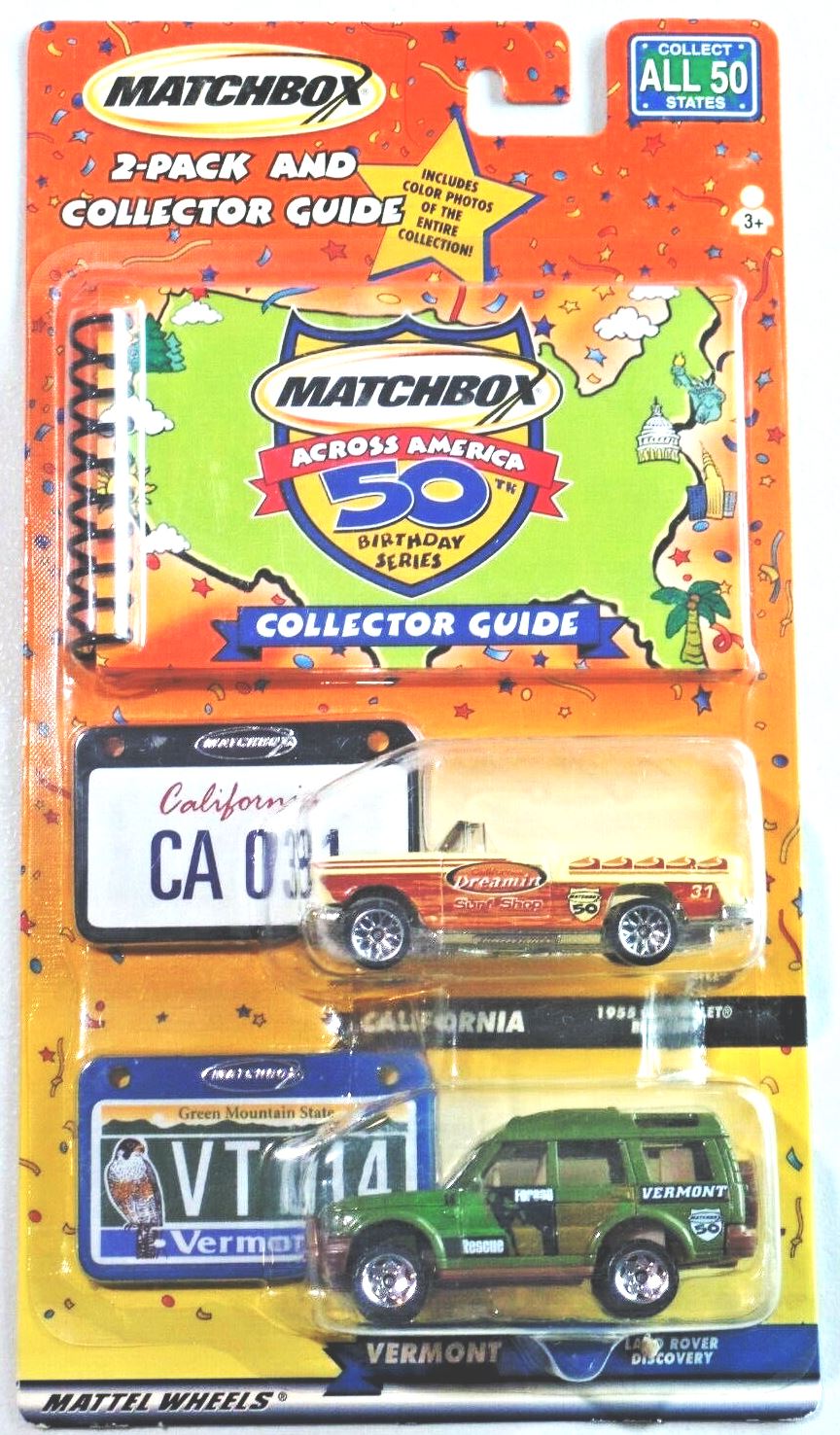 1955 Chevrolet Bel Air “California- CA 031” 2 Pack! (Matchbox “Across ...