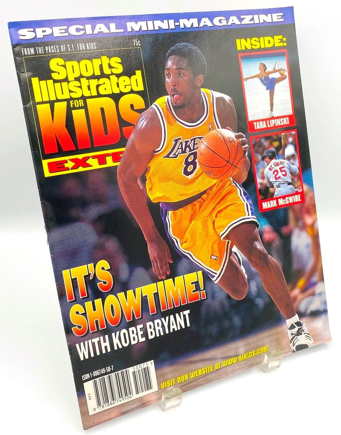 SI 1998-It's Showtime! with Kobe Bryant "Rookie" Special Mini-Magazine ...