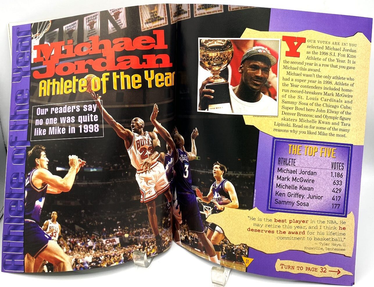 SI 1998-Fall/Winter Sports Yearbook Illustrated For KIDS EXTRA ("The ...