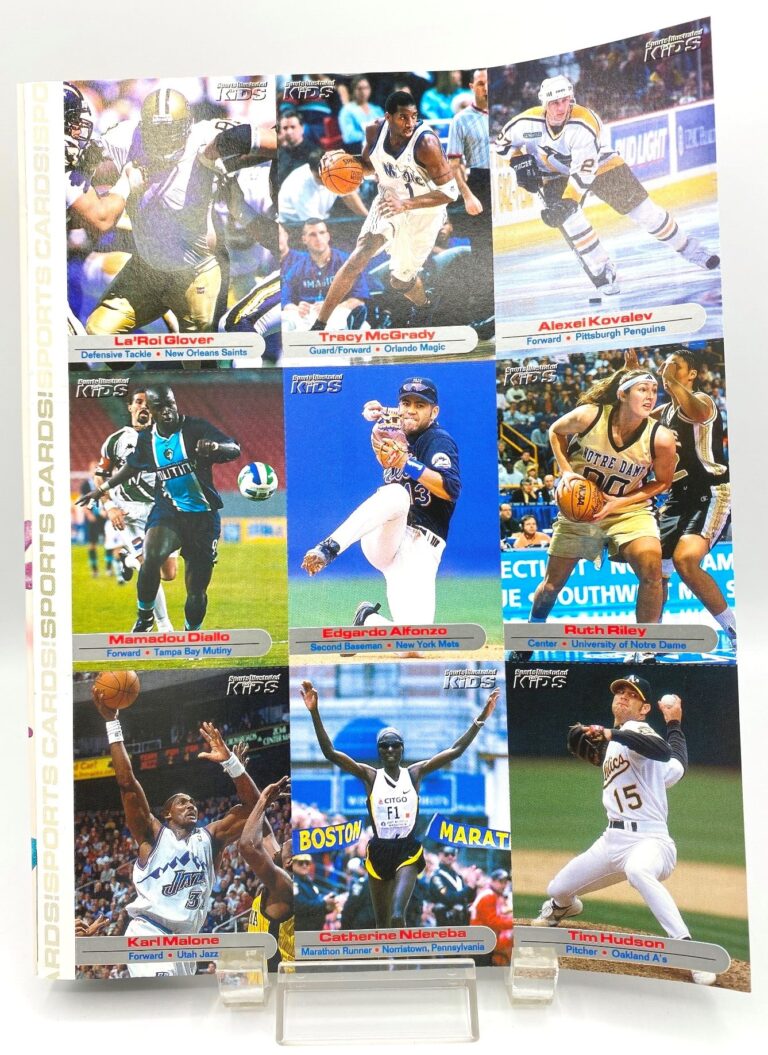 SI 2001-A-ROD! August-Ruth Riley-CARD Sports Illustrated For KIDS w/9 ...