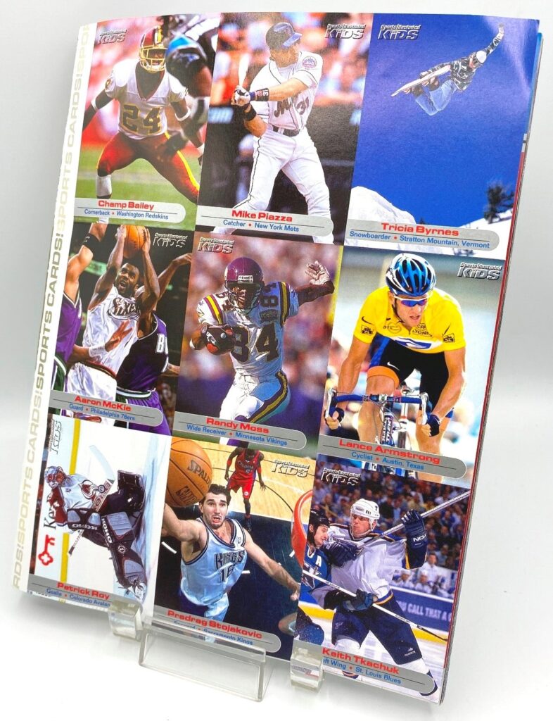 SI 2001-NBA Preview November-Randy Moss-CARD Sports Illustrated For ...
