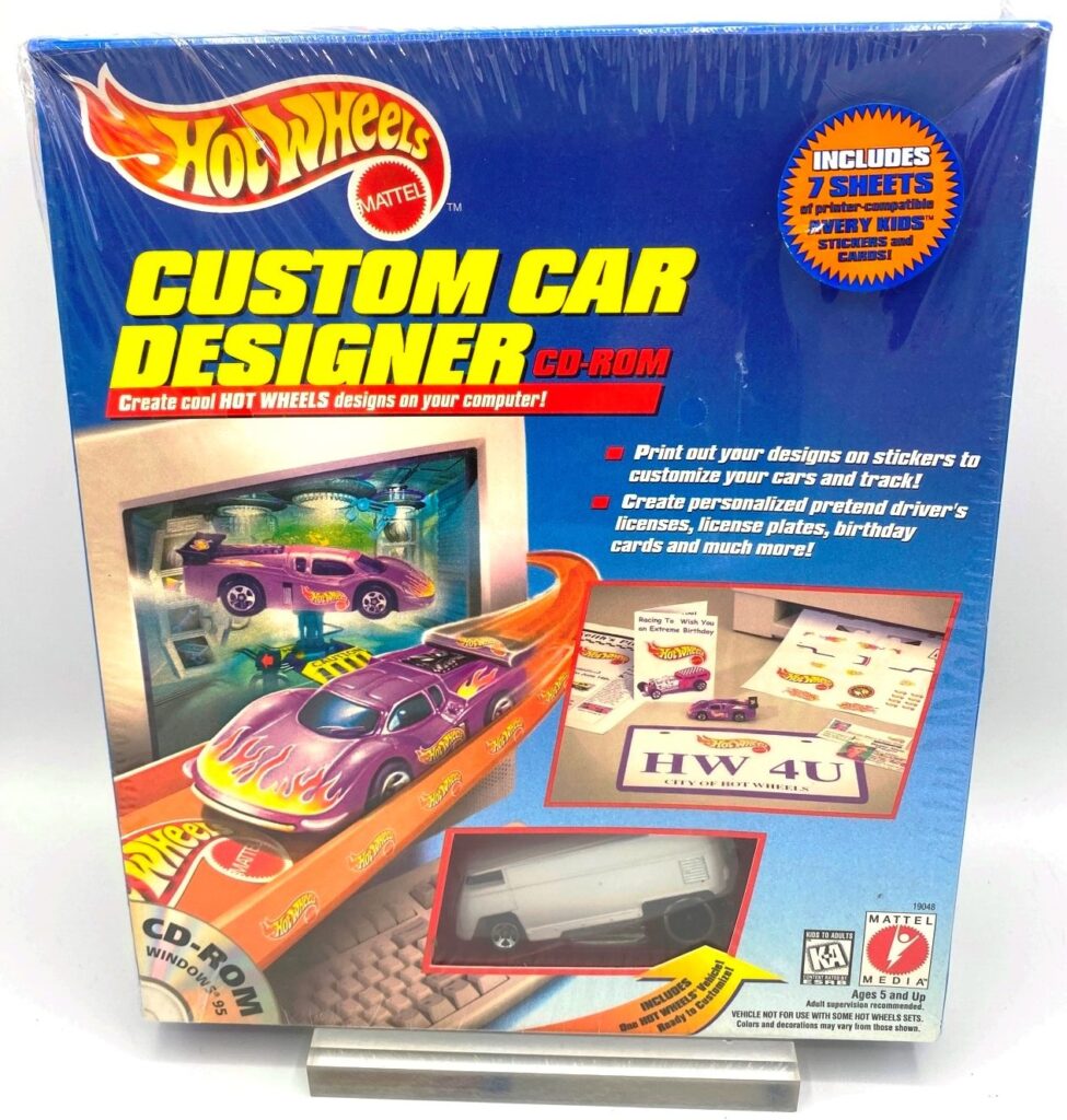 1997 Hot Wheels Custom Car Designer VW Bus Vintage 1:64 Scale Die Cast ...