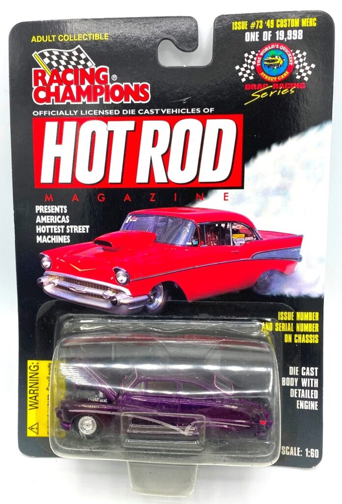 Hot Rod Magazine "Drag Racing Series" ('49 Custom Merc Dark Red w ...