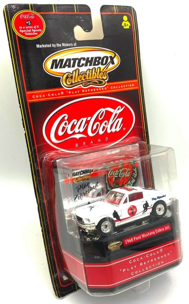 1968 Ford Mustang Cobra Jet Coca-Cola Vehicle #5 of #6 “White w/Sports ...