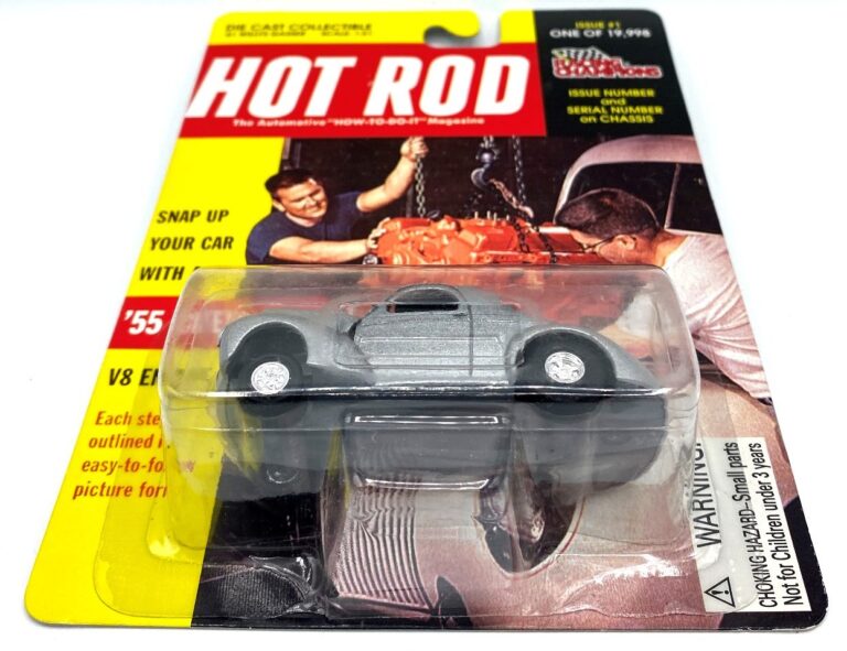 1998 Racing Champions Hot Rod Magazine '41 Willys Gasser 1:51 Scale "Limited Edition 1 of 19,998 ...
