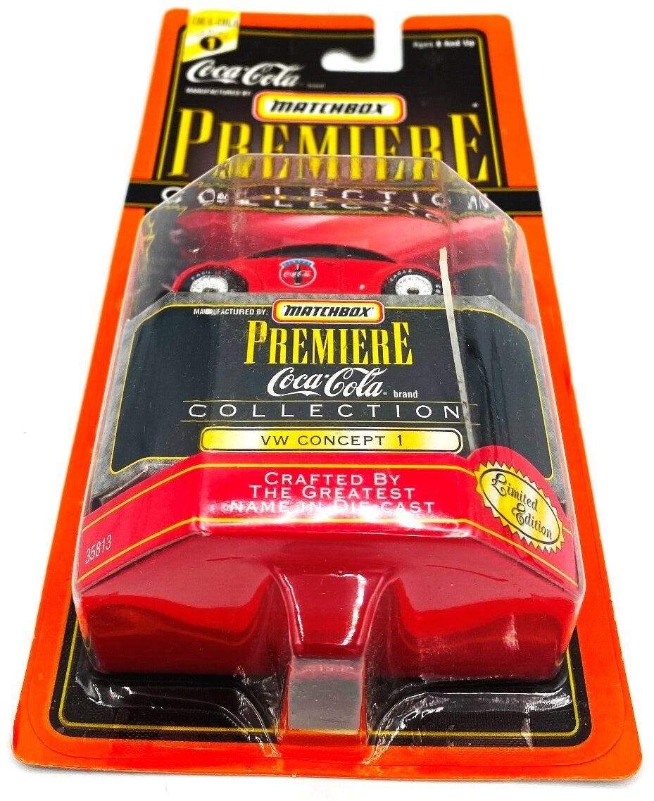 VW Concept 1 Limited Edition Coca-Cola Series-1 Vehicle #2 of #6 “Red ...