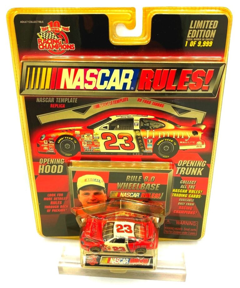 Nascar Rules! Jimmy Spencer '99 Ford Taurus #23 TCE (Limited Edition 1 ...