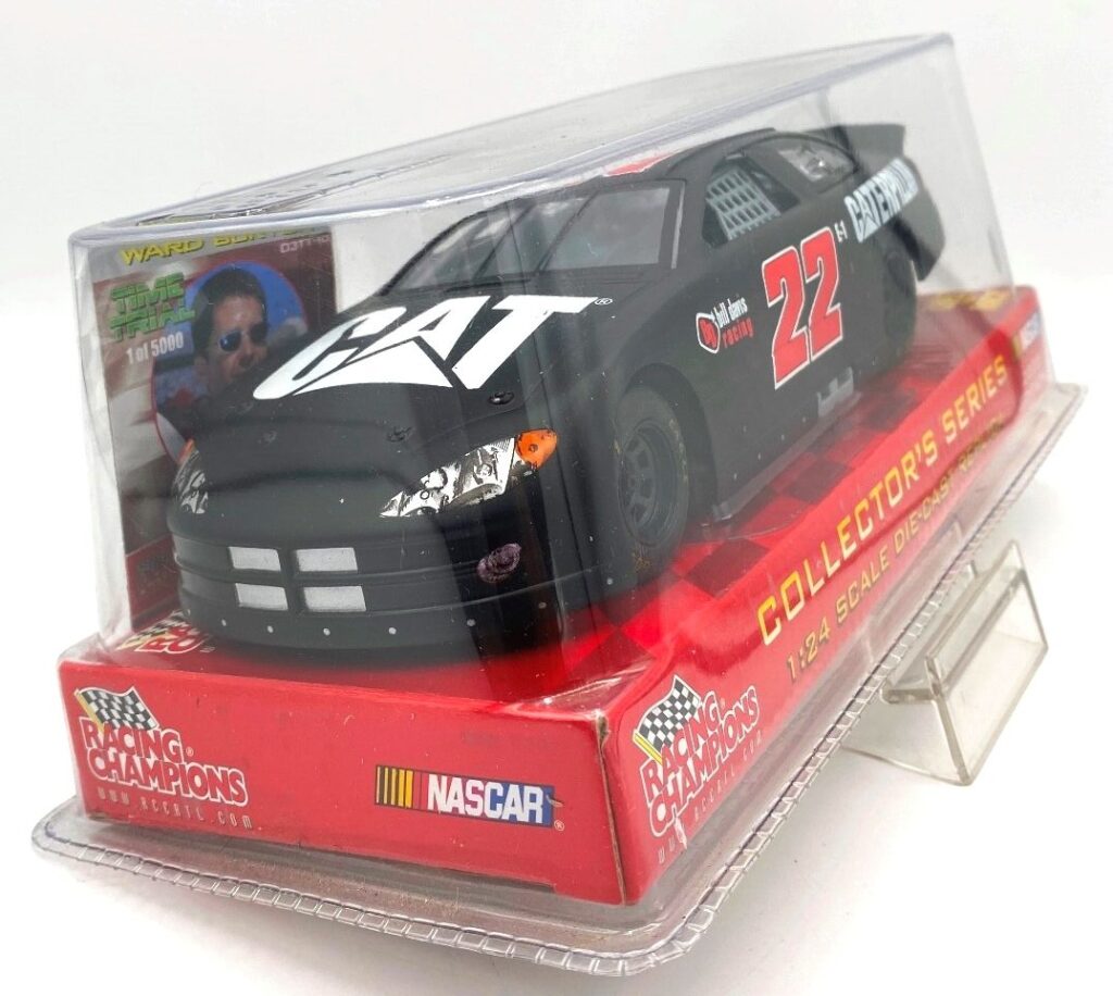Nascar Chase The Race Time Trail Chase Car 1/5000 Ward Burton #22 | Now And Then Collectibles