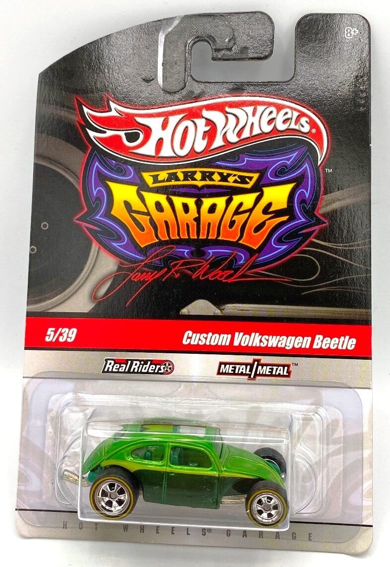 Custom Volkswagen Beetle (Light & Dark Green w/White Wall Real Riders ...