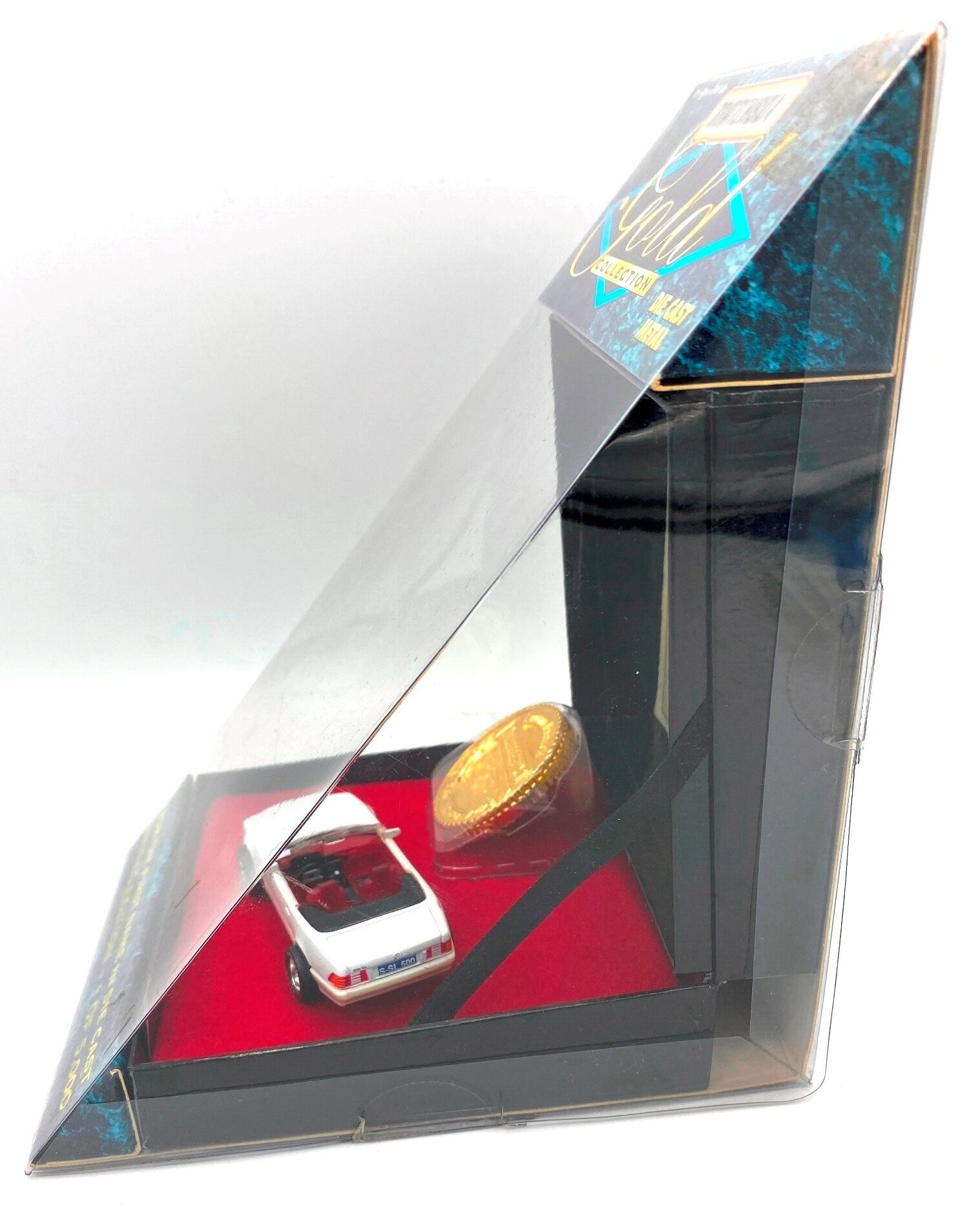 Mercedes 500SL Gold Collection Limited Edition 1 of 5,000 Matchbox Gold ...