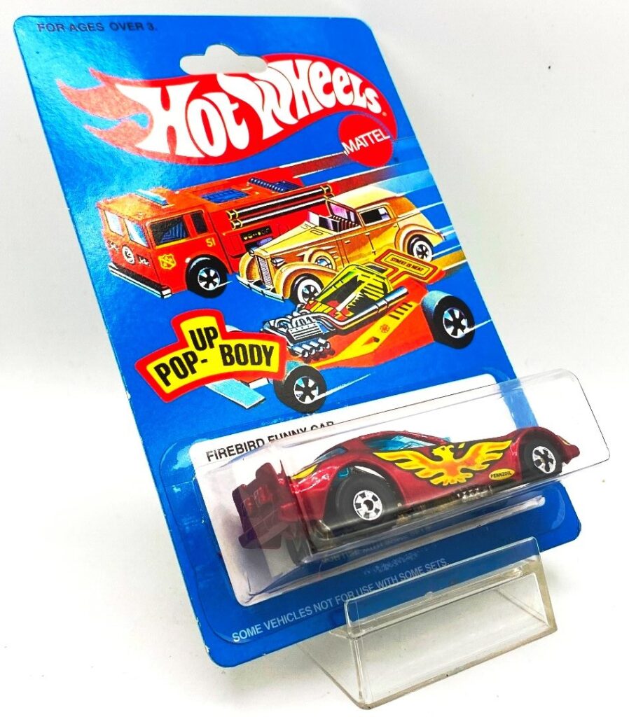 Hotwheels Vintage (Firebird Funny Car) Metallic Red w/Pop-Up Body 30th ...