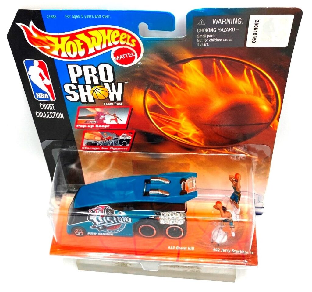 Hotwheels (Pro Show Team Pack) Detroit Pistons NBA Court Collection ...