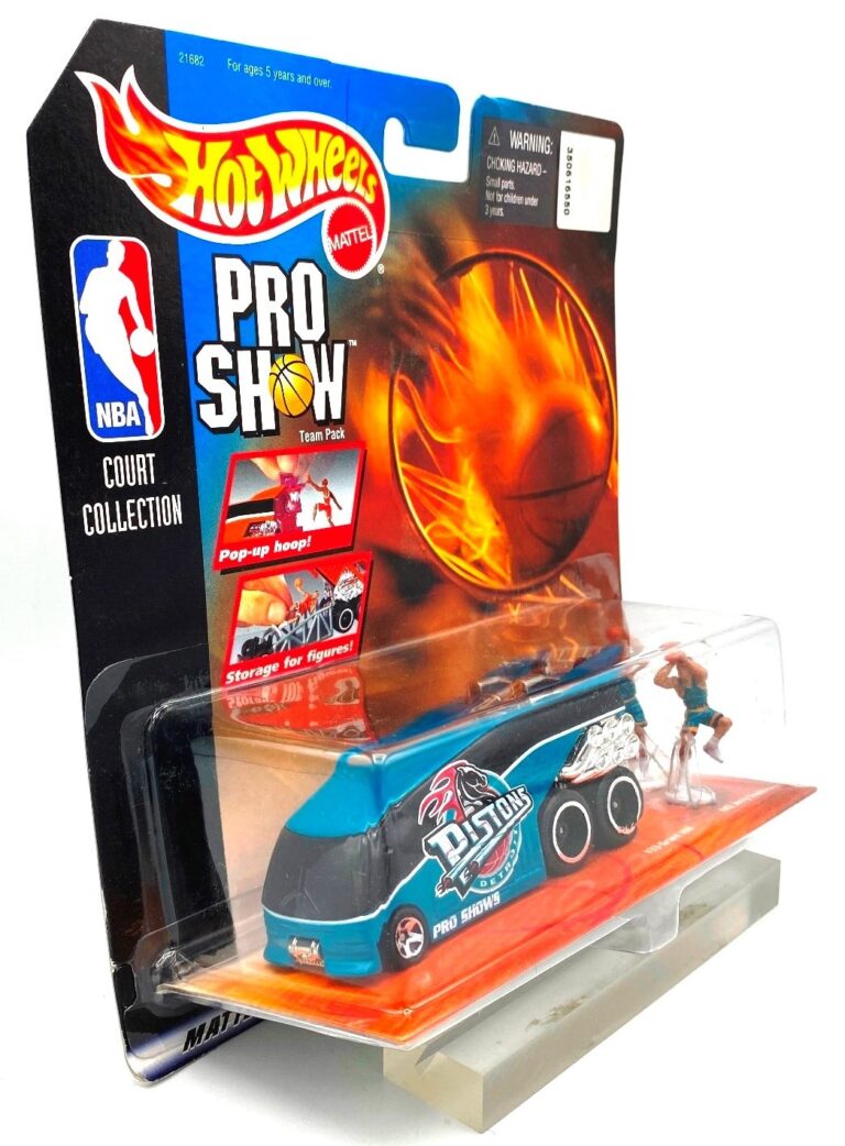 Hotwheels (Pro Show Team Pack) Detroit Pistons NBA Court Collection ...