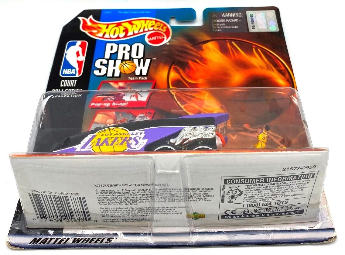 Hotwheels (Pro Show Team Pack) Los Angeles Lakers NBA Court Collection ...