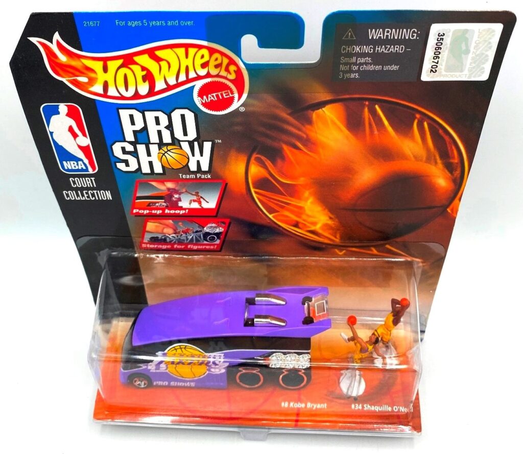 Hotwheels (Pro Show Team Pack) Los Angeles Lakers NBA Court Collection ...