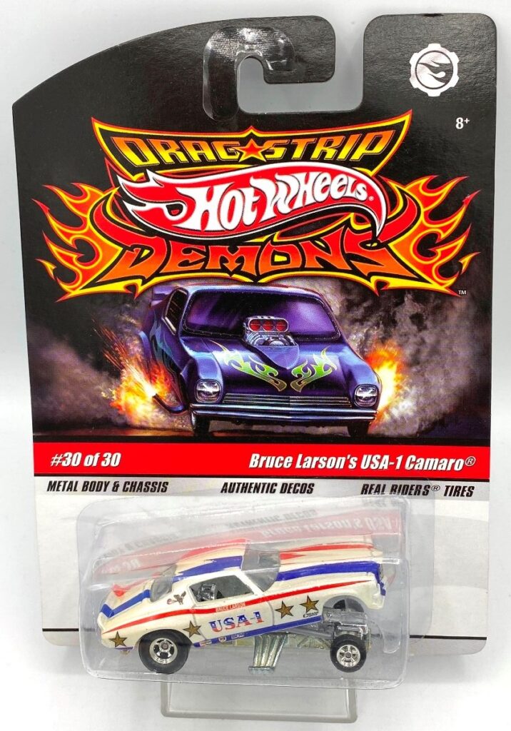 Bruce Larson's USA-1 Camaro (Hotwheels Garage "Drag Strip Demons ...