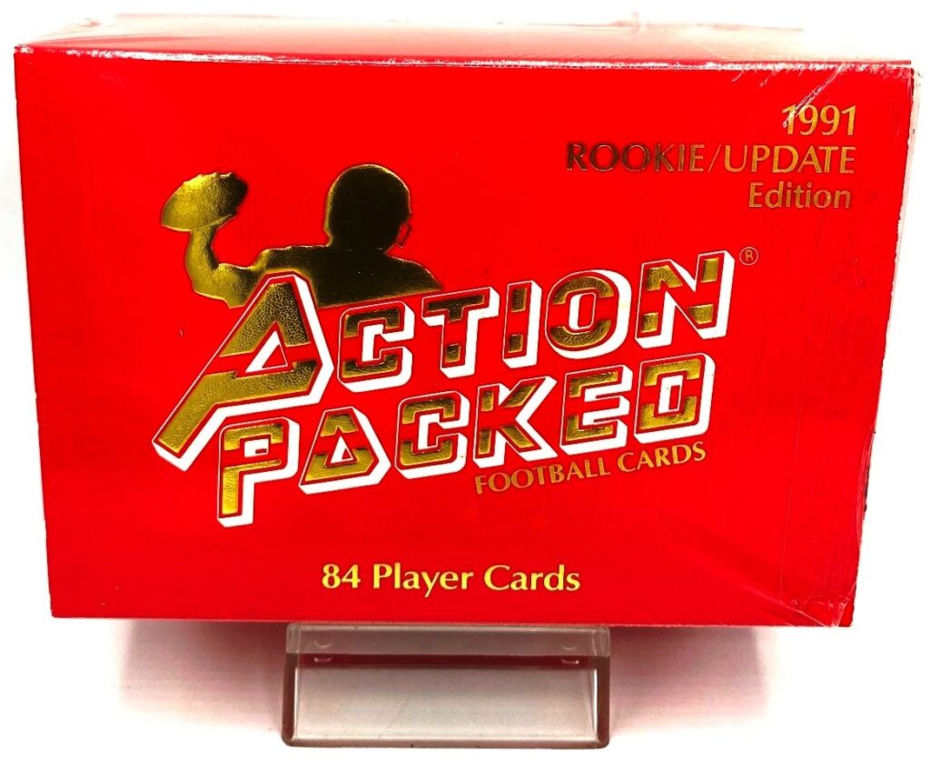1991 Action Packed NFL Football Cards 1991 Rookie Update Edition Box ...