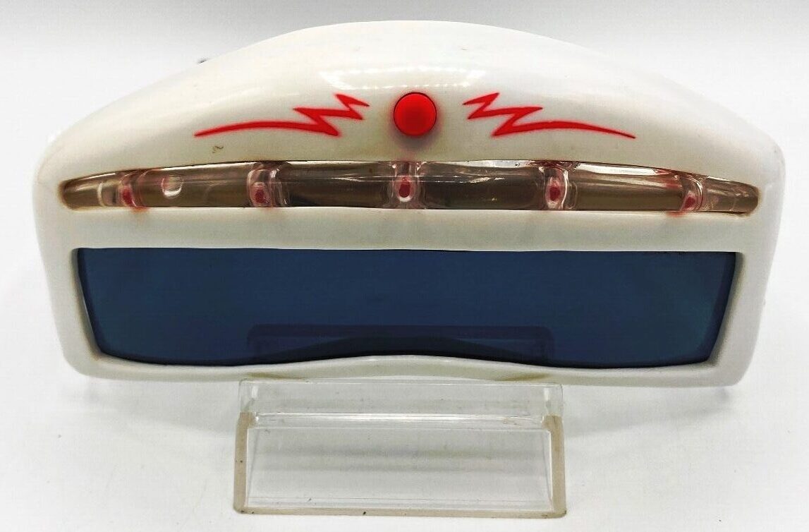 1994 Power Rangers White Ranger Power Shield Glasses "Original Saban ...