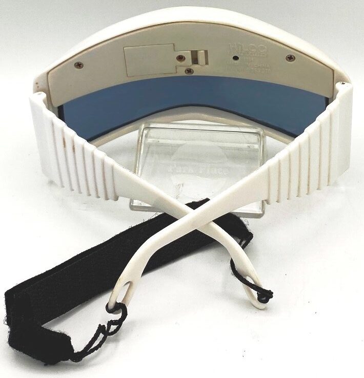 1994 Power Rangers White Ranger Power Shield Glasses "Original Saban ...