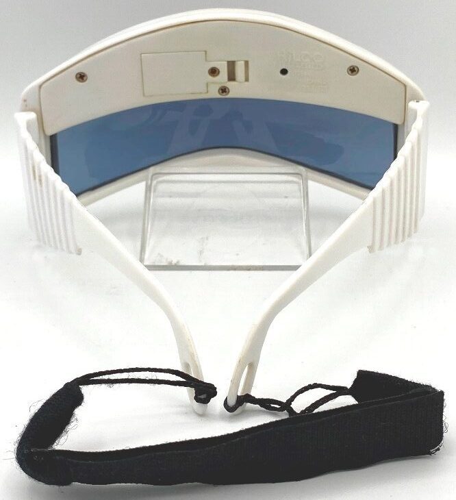 1994 Power Rangers White Ranger Power Shield Glasses "Original Saban ...