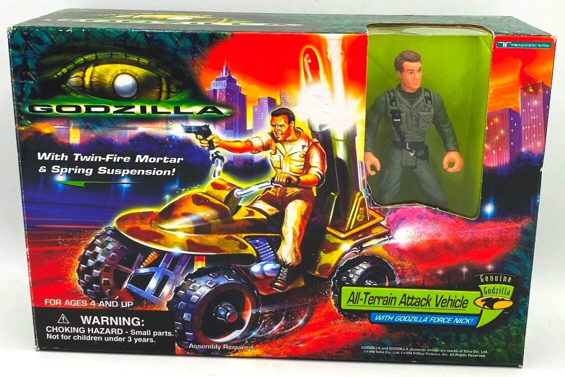 Godzilla All-Terrain Attack Vehicle “With Godzilla Force Nick ...