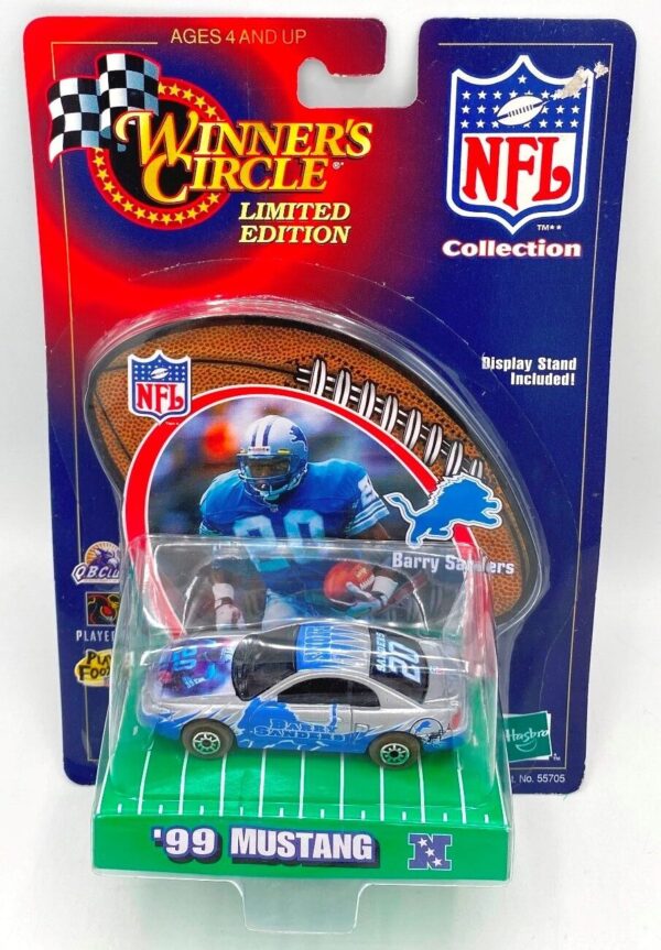 NFL Limited Edition Diecast Vehicle '99 Mustang NFC Barry Sanders #20 ...