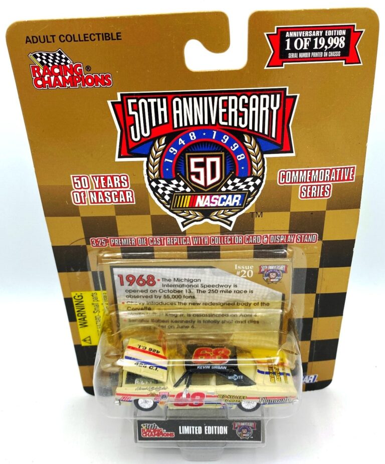Vintage Nascar Limited Edition #68 Plymouth (50 Years Of Nascar ...