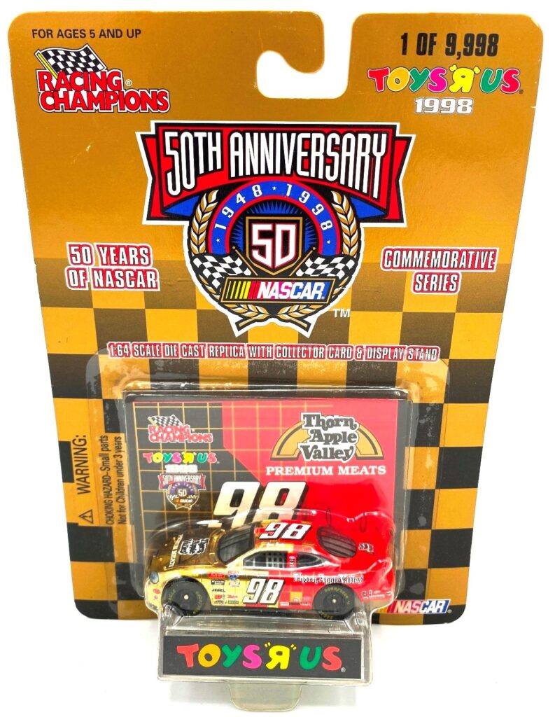 Vintage Toys 'R' Us Exclusive Nascar Thorn Apple Valley #98 Ford Taurus ...