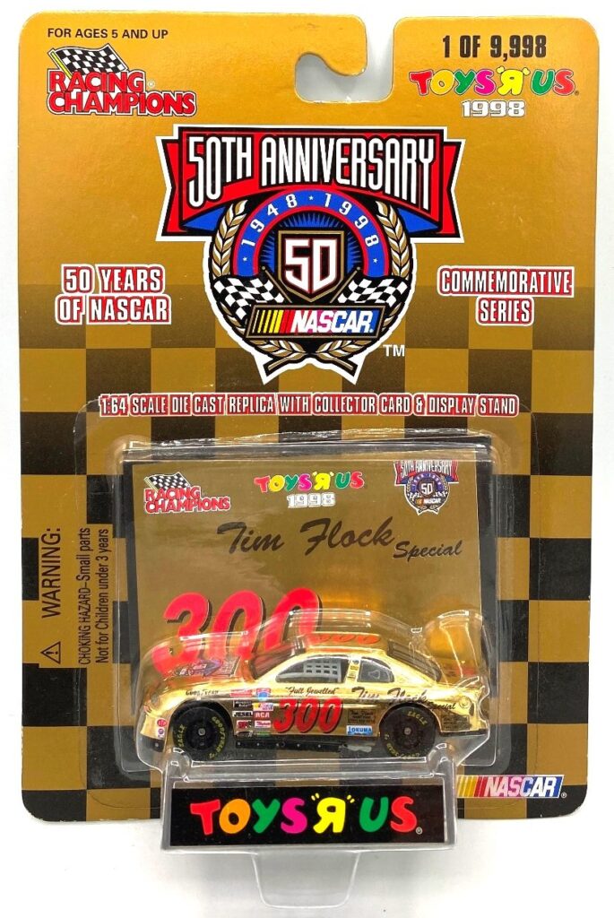Vintage Toys 'R' Us Exclusive Nascar Tim Flock Special #300 Chevy Monte ...