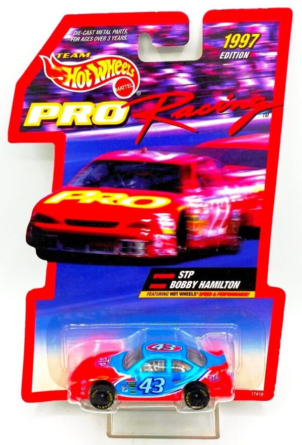 1997 Edition -Team Hotwheels Pro Racing Bobby Hamilton #43 STP Pontiac ...