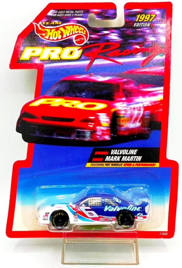 1997 Edition -Team Hotwheels Pro Racing Mark Martin #6 Valvoline Ford ...