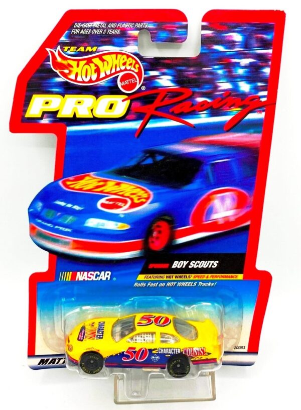 Mattel Wheels 1997-Team Hotwheels Pro Racing Boy Scouts #50 Character ...