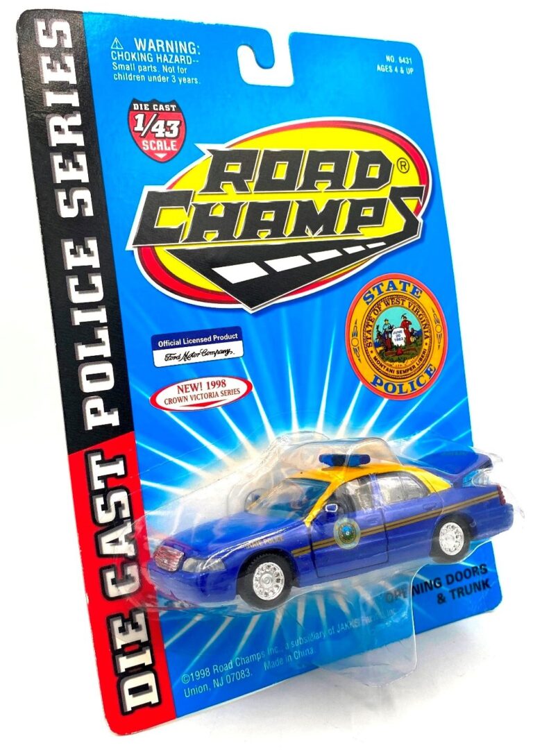 Road Champs State Police Die Cast Series (State Of West Virginia Crown ...