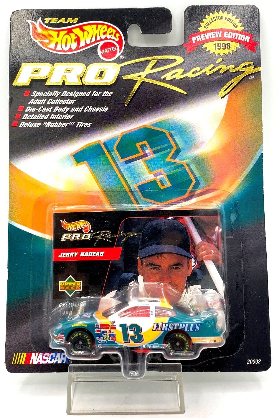 Team Hotwheels Pro Racing Nascar "PREVIEW EDITION" 1998 Collector ...