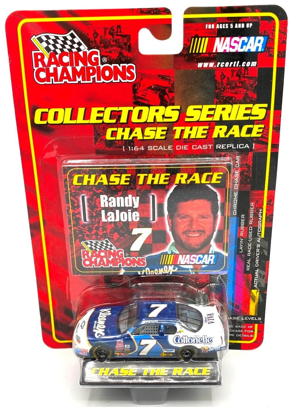 Vintage Racing Champions Chase The Race ("2001 Monte Carlo Kleenex #7 ...
