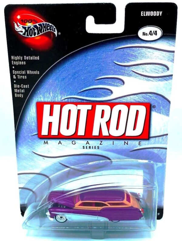 Hot Rod Magazine Series ELWOODY (Metallic Purple & Gray) Card #4 ...