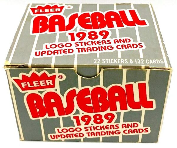 Vintage 1989 Fleer Major League Baseball Updated Series Trading Cards ...