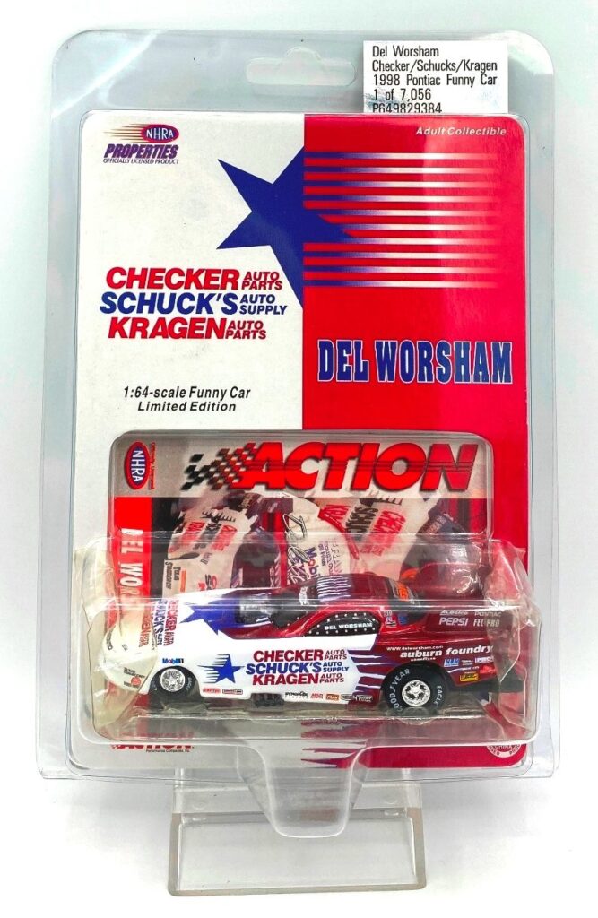 1998 Action Performance NHRA Del Worsham 1998 Pontiac Funny Car