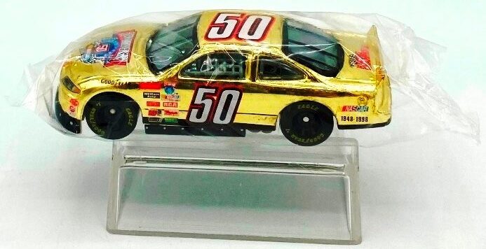 Vintage Racing Champion Nascar 50th Anniversary Commemorative Gold 1998 ...