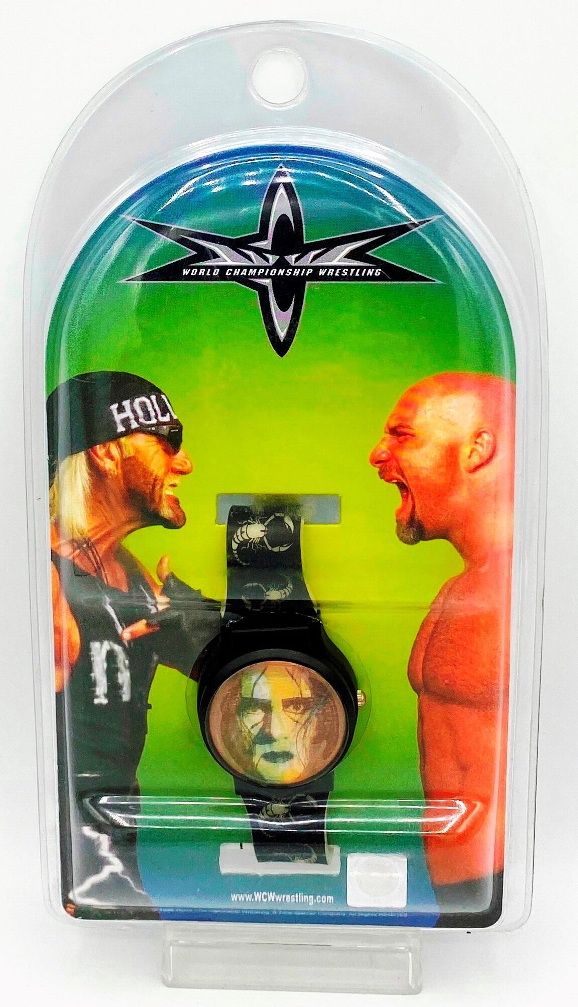 Vintage 1999 World Championship Wrestling Sting Wristwatch ("Flip-Top ...
