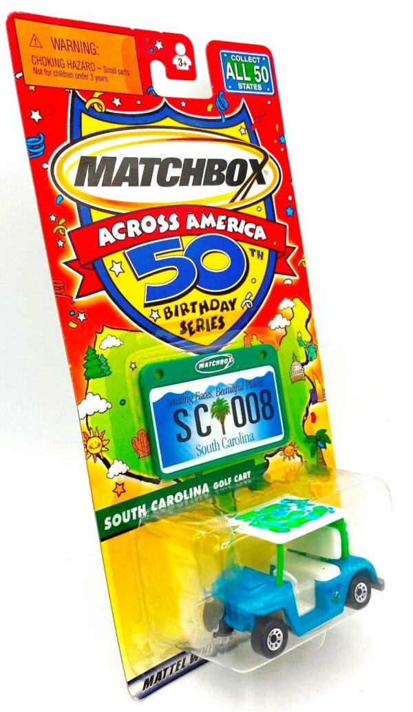 Vintage 2001 Matchbox Across America South Carolina Golf Cart ...