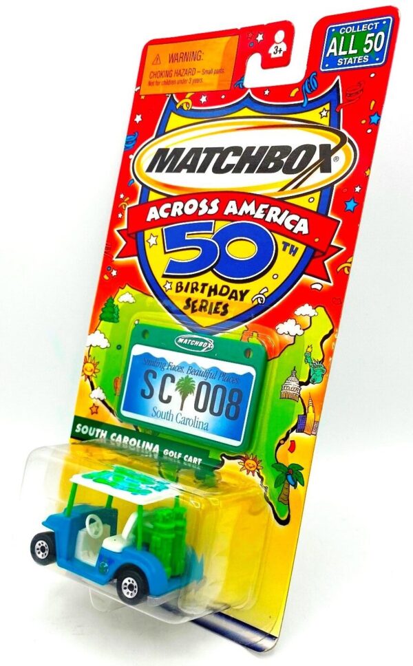 Vintage 2001 Matchbox Across America South Carolina Golf Cart ...