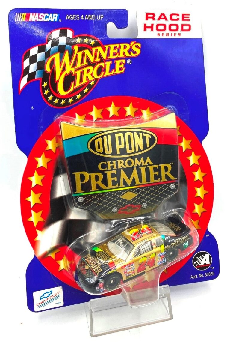 2001 WC Nascar Race Hood Series Jeff Gordon #24 Dupont Premier