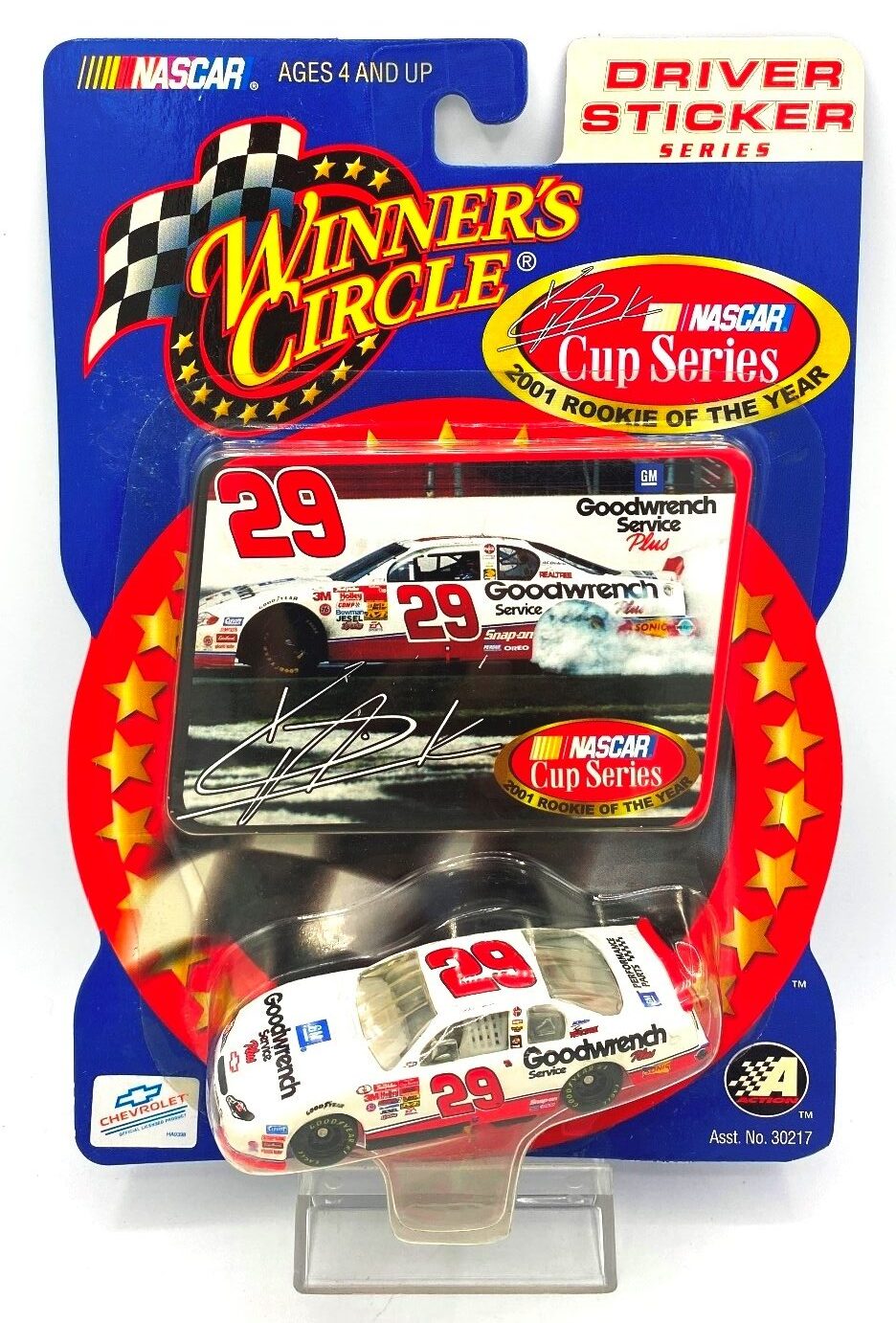 Winner's Circle-Nascar Driver Sticker Collection Kevin Harvick ...