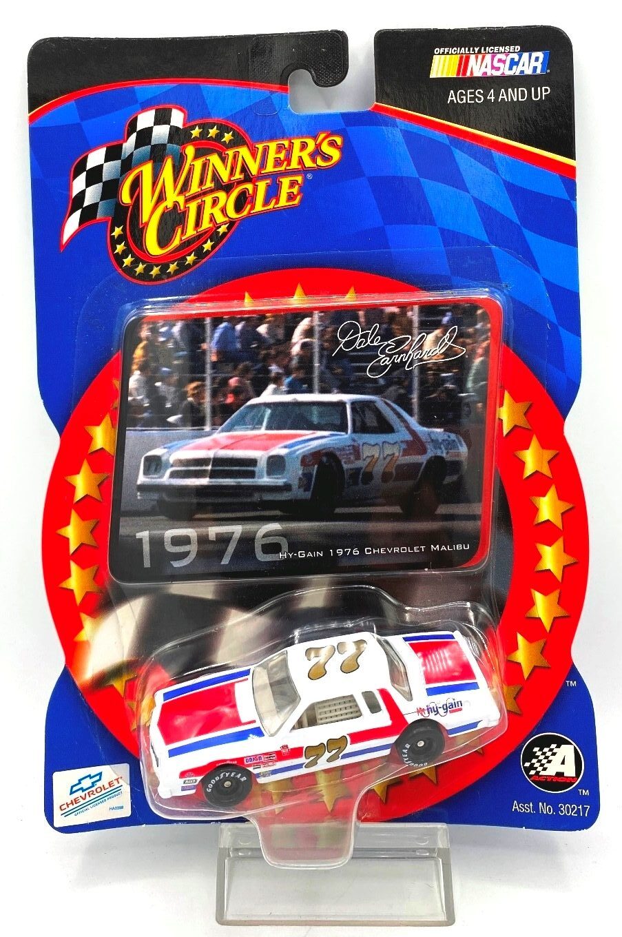 Winner's Circle-Nascar Driver Sticker Collection Dale Earnhardt #77 ...
