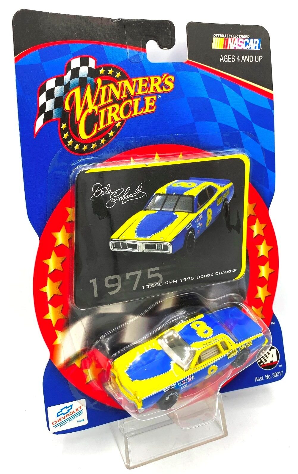 Winner's Circle-Nascar Driver Sticker Collection Dale Earnhardt #8 ...