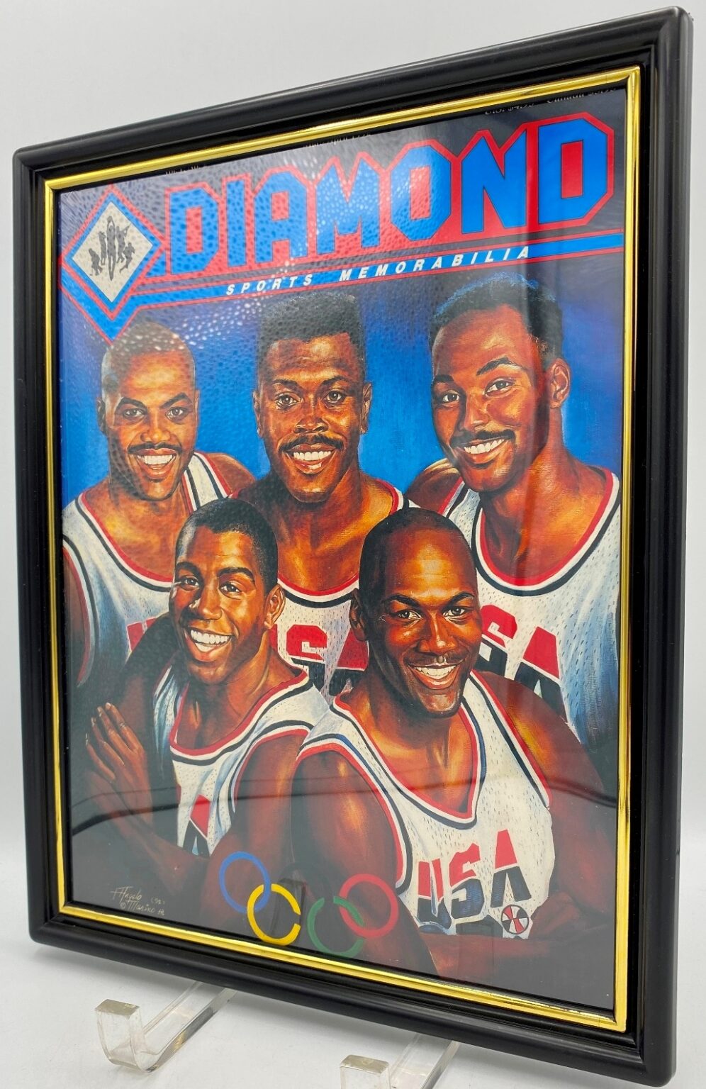 Vintage 1992 Diamond Sports Memorabilia NBA March/April "Volume 1 ...