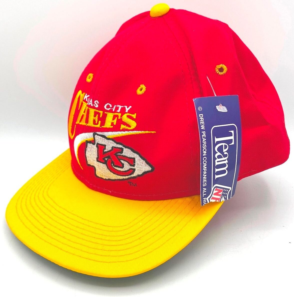 Vintage '90's Kansas City Chiefs 1995 NFL Authentic Drew Pearson Red ...